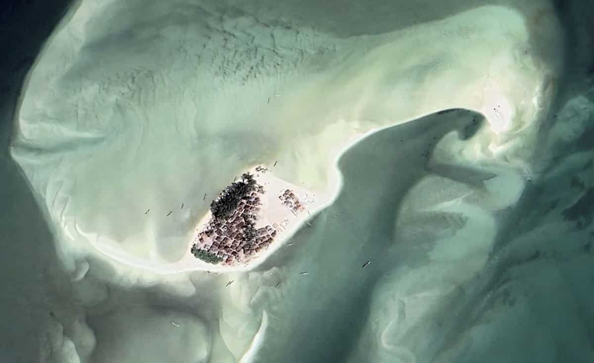 El océano devora Nyangai, isla africana en peligro