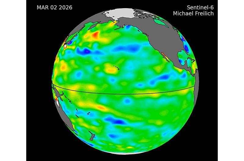 El Niño 2026: una ola cálida cruza el Pacífico - Noticias de la Tierra